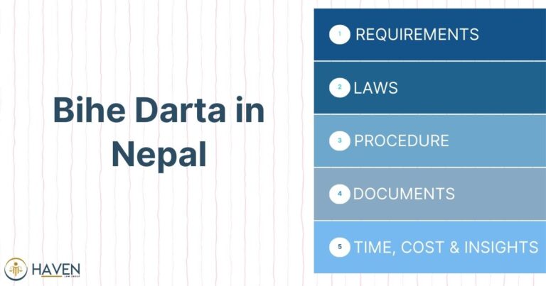 Bihe Darta: Marriage Registration In Nepal