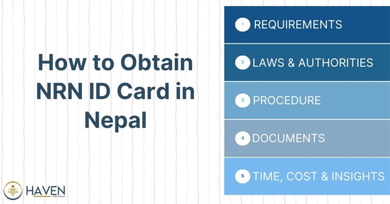How To Obtain NRN ID Card In Nepal | Haven Law Group
