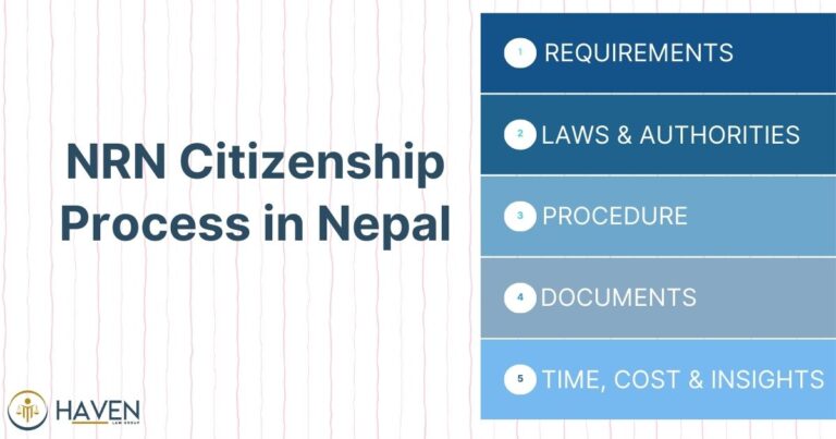 NRN Citizenship Process In Nepal Haven Law Group